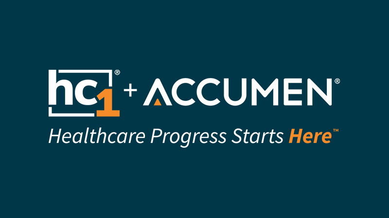 Healthcare Progress Starts Here: With hc1 + Accumen